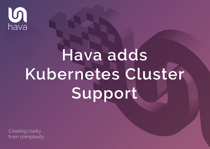Hava adds Kubernetes Cluster Support Hava adds Kubernetes Cluster Support